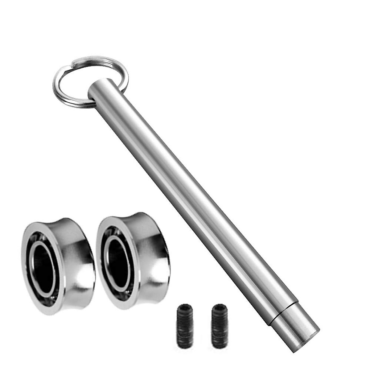 Yoyo Strings Pack of 25, YOYO Replacement - 2 PCS Unresponsive Yoyo Bearing + 2 PCS Axle(12mm), Polyester Yoyo String