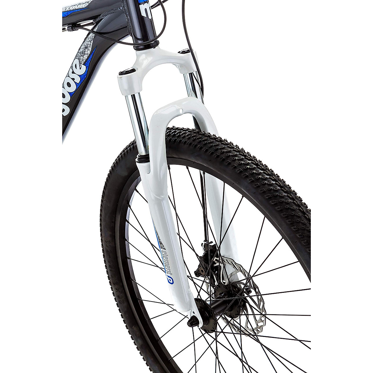 Mongoose Men's Detour Moutain Bike, 18-Inch Aluminum Frame, 26-Inch Wheels, Grey
