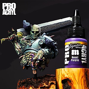 Monument Hobbies Pro Acryl Expansion Set #3 Acrylic Model Paints for Plastic Models - Miniature Painting, no-clog cap, comes loaded with glass agitator