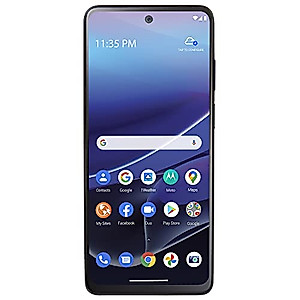 Simple Mobile Motorola Moto g Stylus 5G, 128GB, Black - Prepaid Smartphone (Locked)