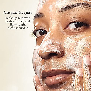 Julep Vitamin E Hydrating Cleansing Oil and Makeup Remover - Face Wash for Normal to Dry Sensitive Skin - 3.5 Fl Oz - Rosehip and Olive Oil Face Cleanser