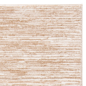 SAFAVIEH Vision Collection Area Rug - 6' x 9', Creme, Modern Ombre Tonal Chic Design, Non-Shedding & Easy Care, Ideal for High Traffic Areas in Living Room, Bedroom (VSN606F)