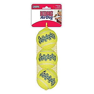 KONG Air Squeaker Tennis Balls Two Pack
