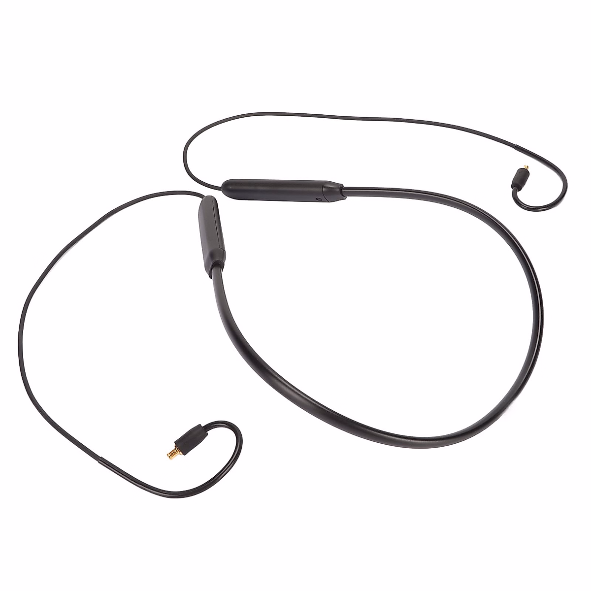 Jopwkuin Bluetooth Earphone Adapter Cable, Bluetooth Earphone Wireless Upgrade Cable HiFi Lossless Sound Long Standby Black for E70 for LS200 for ATH CKS1100 for CKR90