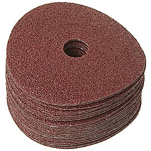 Sungold Abrasives 17202 36 Grit Aluminum Oxide Fibre Disc (25 Pack), 5 x 7/8" Center Hole