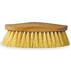 Rice Root Grooming Brush, Stiff, Synthetic, 2 x 8-1/2 x 2-3/8-In.