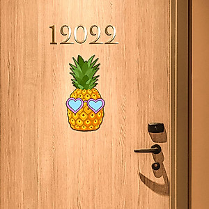 Cruise Door Decorations Pineapple, Funny Magnetic Cruise Decorations for Cabin Door or Stateroom…