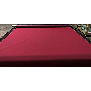 Burgundy Outdoor Coated Boat Marine Canvas Fabric Marine One Plus UV 60"W