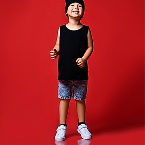 Tenpluszero Toddler Socks - 16 Pack Kids Low Cut Athletic Ankle Socks Baby Boys Girls Breathable Socks Bulk