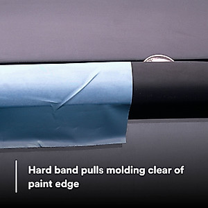 3M Perforated Trim Masking Tape 06349, Molding Paint Protection, Trim Lifting Tape, Hand Tearing, 10 mm Hard Band, 50.8 mm x 10 m