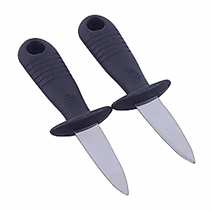 Horizontal Oyster Shucker, Oyster Clam Opener Tool and Knife Set For Hotel & Family Buffet