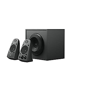 Logitech Z625 Powerful THX® Certified 2.1 Speaker System with Optical Input & Bluetooth Audio Adapter for Bluetooth Streaming