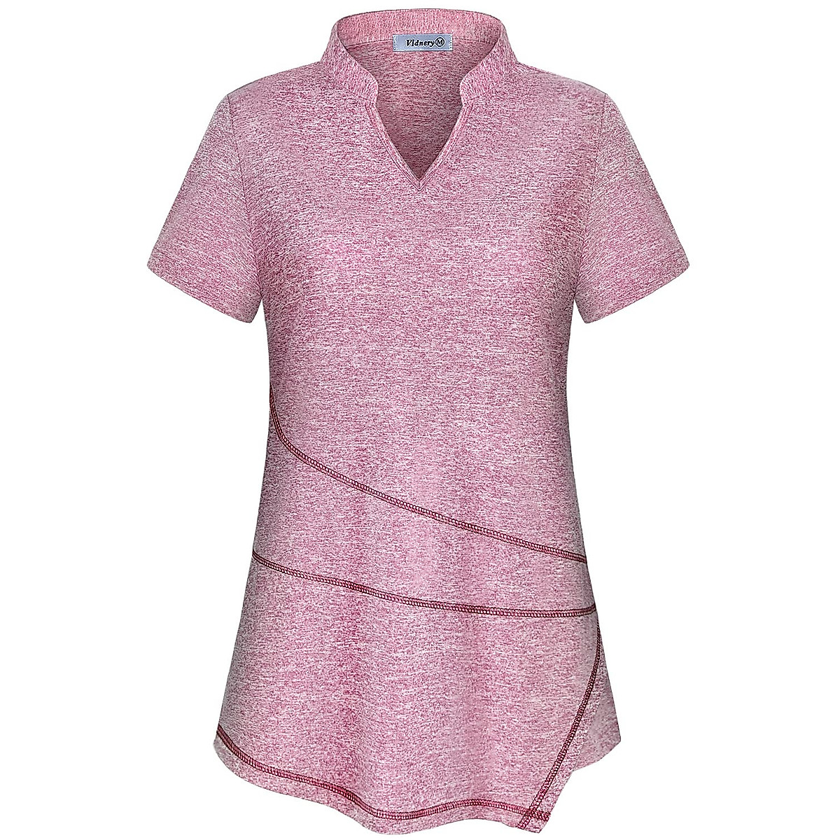 Vldnery Plus Size Women for Yoga Shirt Moisture Wicking Athletic Running Shirts Polo Tshirt （XL）