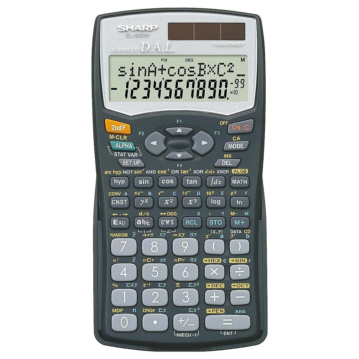 Sharp EL-506WBBK Scientific Calculator