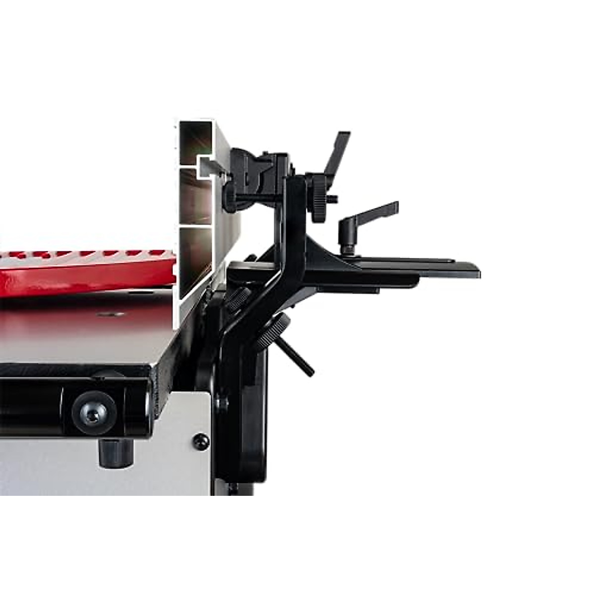 Cutech 401120HI 12-Inch Spiral Cutterhead Benchtop Jointer with Cast Iron Tables, 24 Tungsten Carbide Inserts, Extra Long 24" Fence, Additional Fence Brackets and a 12-amp Motor