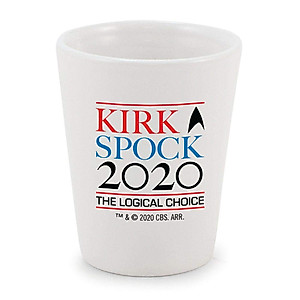 STAR TREK: The Original Series Kirk & Spock 2020 Shot Glass