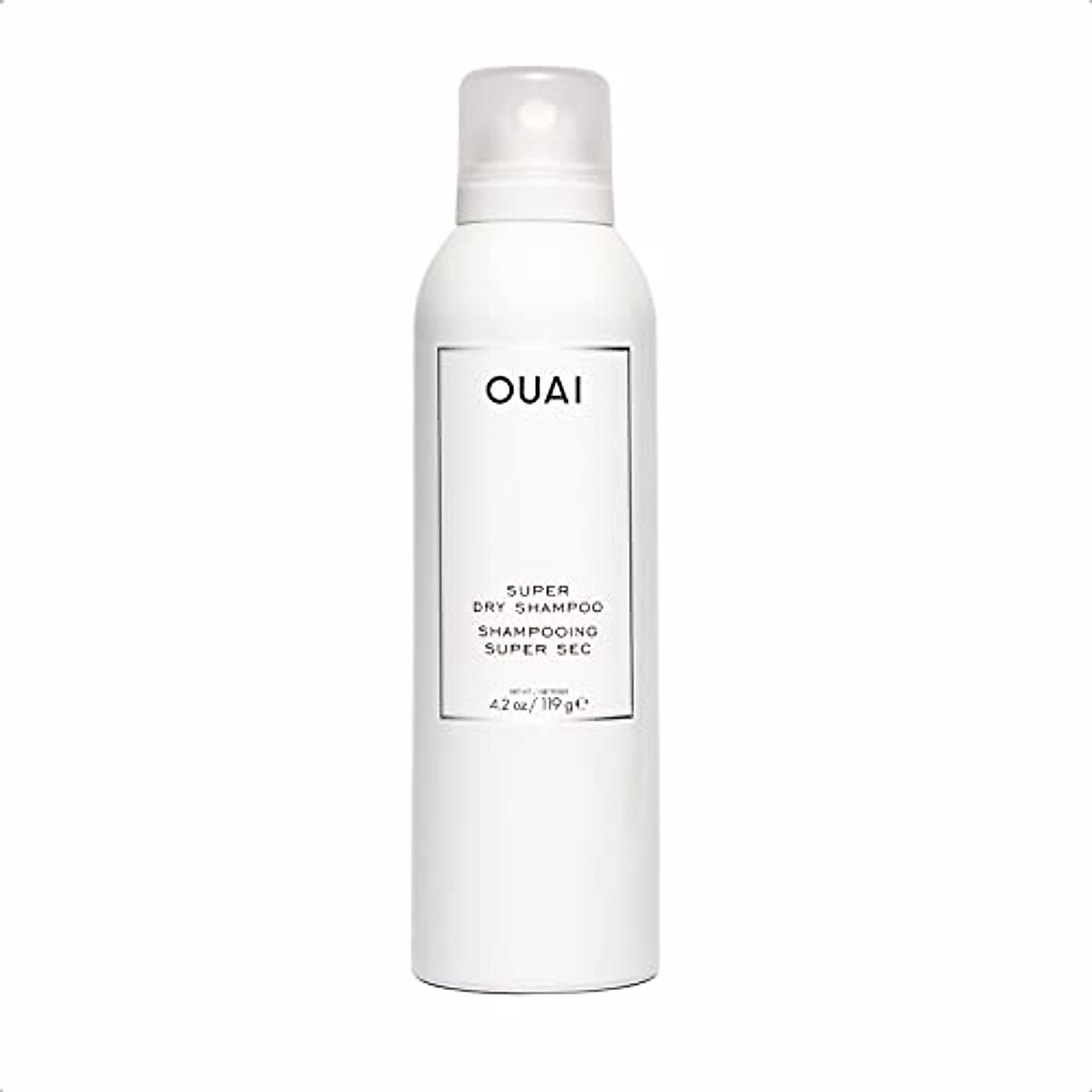 OUAI Super Dry Shampoo. Cleanse, Remove Product Buildup and Refresh Hair without Water. Adds Instant Volume and Shine to Fine, Oily Hair. Free from Parabens and Sulfates (4.2 Oz)
