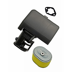 YAMAKATO GX390 Air Filter w/Housing Cover Air Cleaner Box Adapter Assembly for Honda and Clone GX270 GX340 270cc 301cc 420cc 389cc 188F 190F 192F