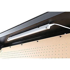 Olympia Tools Multipurpose Workbench with Light, 87-883-917 , Black