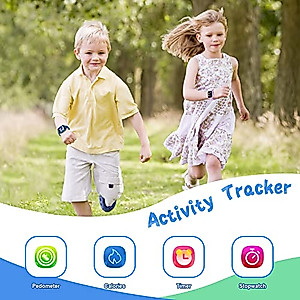 Sedzofan Smart Watch for Kids with 24 Puzzle Games HD Touch Screen Camera Video Music Player Pedometer Alarm Clock Flashlight 12/24 hr Kids Watches Gift for 4-12 Year Old Boys Girls Toys for Kids