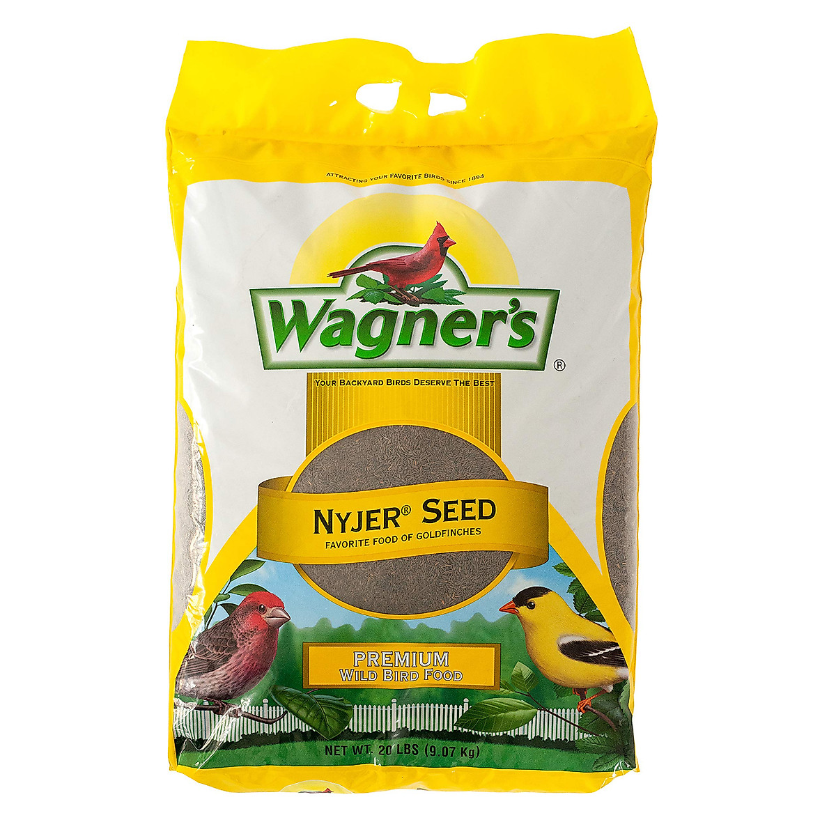 Wagner's Nyjer and Deluxe Wild Bird Food Bundle (20 lbs)