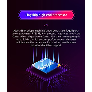 youyeetoo AIOT-3588A Intelligent self-Service Terminal Motherboard, Equipped with Rockchip RK3588 Octa-core, 6 Tops NPU, Android 12.0 (4+32G)