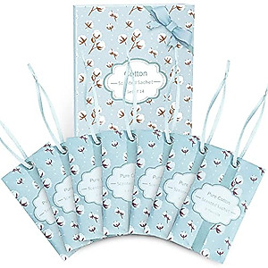 LA BELLEFÉE Sachet Bags for Drawers, Closets and Dresser Set 28 Packs (14 Linen+14 Cotton Sachets)