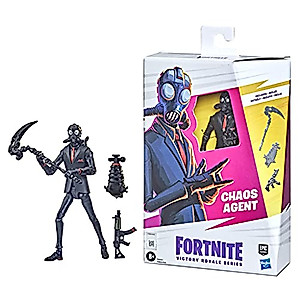 FORTNITE Hasbro Victory Royale Series Chaos Agent Collectible Action Figure with Accessories - Ages 8 and Up,6-inch