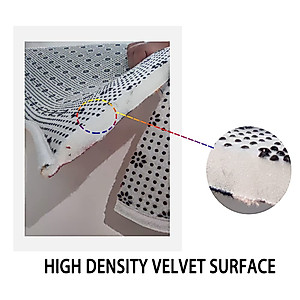 Royalours Valentines Day Kitchen Rugs Set of 3,Valentines Anniversary Wedding Holiday Red Happy Valentine Day Quote Words Decorative Low-Profile Mats for Home Kitchen Bathroom Rug