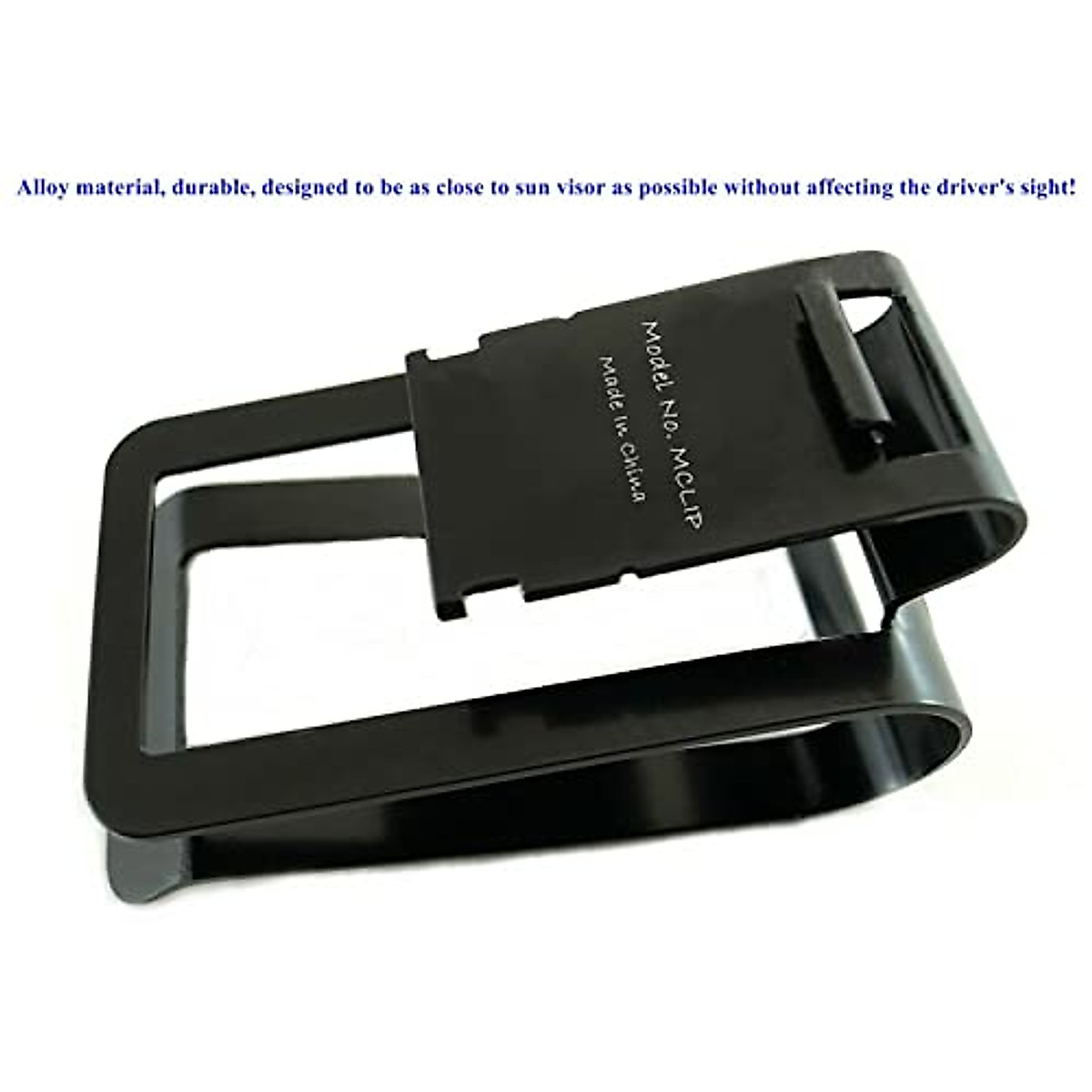 Sun Visor Clip / Mount for The Escort MAX MAX2 MAX360 & BEL GT-7 Radar Detectors