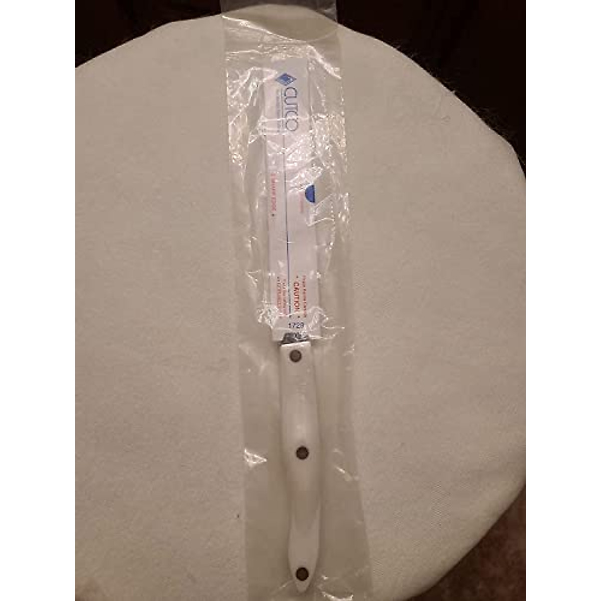 CUTCO Model 1729 Petite Carver with Double-D serrated blade and white (pearl) handle