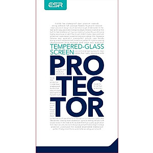 ESR for iPhone 14 Pro Screen Protector, Easy Installation Frame, Military-Grade Protection, Ultra Tough, Scratch Resistant, Tempered-Glass Screen Protector for iPhone 14 Pro, 3 Pack