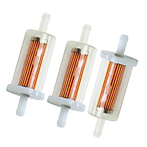 Go-cheers 695666 Fuel Filter Replacement For 845125 691035 493629 5065 5065D 5065K Lawn Mower Tractor 3 pack