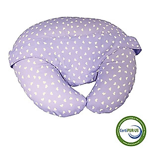 Comfyt Nursing Pillow Multifunctional Supporting for Mothers Best Breastfeeding Pillow Gifts for Mom Registry Must Have Removable Washable Cotton Cover