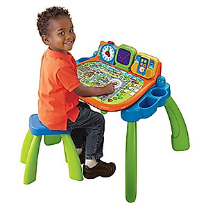 VTech Touch and Learn Activity Desk (Frustration Free Packaging), Green