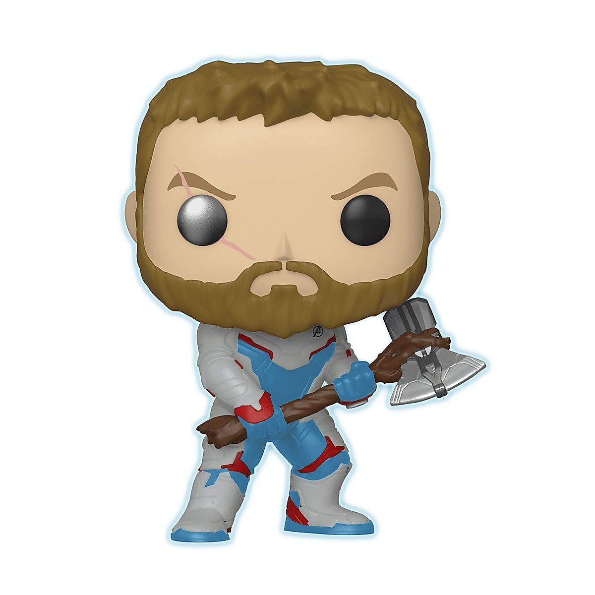 Funko Pop! Avengers Endgame Thor Quantum Realm Glow in The Dark Gamestop Exclusive