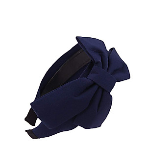 Towood Pack of 5 Women's Vintage Bow Hair Hoop Fashion Sweet Headband Accessories