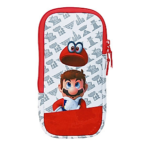 HORI Super Mario Odyssey Accessory Set Officially Licensed - Nintendo Switch,Case