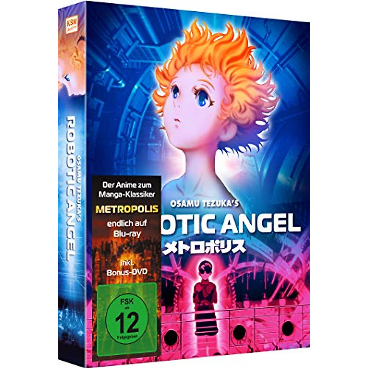 Robotic Angel, 1 Blu-ray + 2 DVD (Mediabook A)