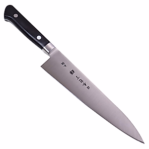 JCK ORIGINAL Kagayaki CarboNext Japanese Chef’s Knife, KC-5SES Professional Gyuto Knife, High Carbon Tool Steel Pro Kitchen Knife with Ergonomic Pakka Wood Handle, 7 inch