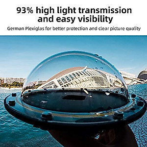 TELESIN Dome Port for GoPro Hero 11 Hero 10 Hero 9 Black, Underwater Dive Case Camera Lens Cover Protector with Waterproof Housing Case, Pistol Trigger, Floating Hand Grip for Go Pro 10/9 Accessories