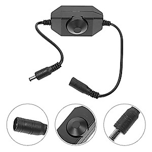 COHEALI Light Modulator Led Dimmer Electrical Light Lamp DIY Accessory Lamp Dimmer Control Light Switches Led Light Rotary Dimming Light Brightness to Rotate Plastic Desk Lamp