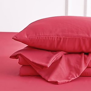 Queen Sheet Set - Soft Bed Sheets for Queen Size Bed, Extra Deep Pocket Hotel Luxury Sheets, Cooling Breathable Bedding Sheets and Pillowcases, Wrinkle Free Oeko-Tex Sheets 4 Piece