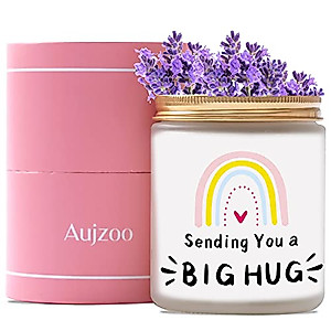 Candles Gifts for Women Thinking of You Gifts for Women Friendship Gifts for Women Friends Get Well Soon Gifts for Women Relaxing Gifts for Women Friends Sympathy Gifts - Lavender Candles (7oz)