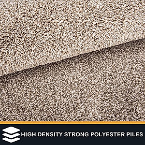 PURRUGS Dirt Trapper Door Mat 34" x 59", Non-Slip Machine Washable Entrance Rug, Shoes Scraper, Dog Door Mat, Super Absorbent Welcome Mat for Front Door, Back Door, Entry, Muddy Wet Shoes and Paws