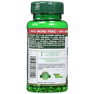 Nature's Bounty, D 2000 Iu Softgels, 150 Count