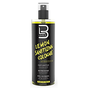 L3VEL3 Lemon Sanitizing Cologne Cologne Men 8.45 oz