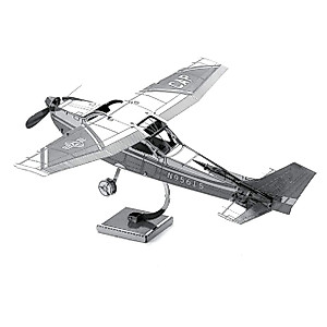 Fascinations Metal Earth Cessna 172 Airplane 3D Metal Model Kit