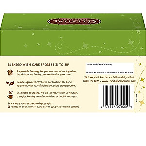 Celestial Seasonings Black Tea, Nutcracker Sweet, 18 Count (Pack of 6)