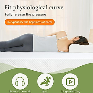 BestMassage 12 Inch Gel Memory Foam Mattress for Cool Sleep & Pressure Relief, Medium Firm Queen Mattress for Kids Adults, Bed-in-a-Box, CertiPUR-US Certified,White